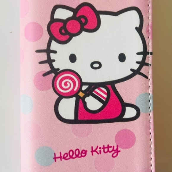 Hello Kitty | Bags | Hello Kitty Zip Wallet | Poshmark